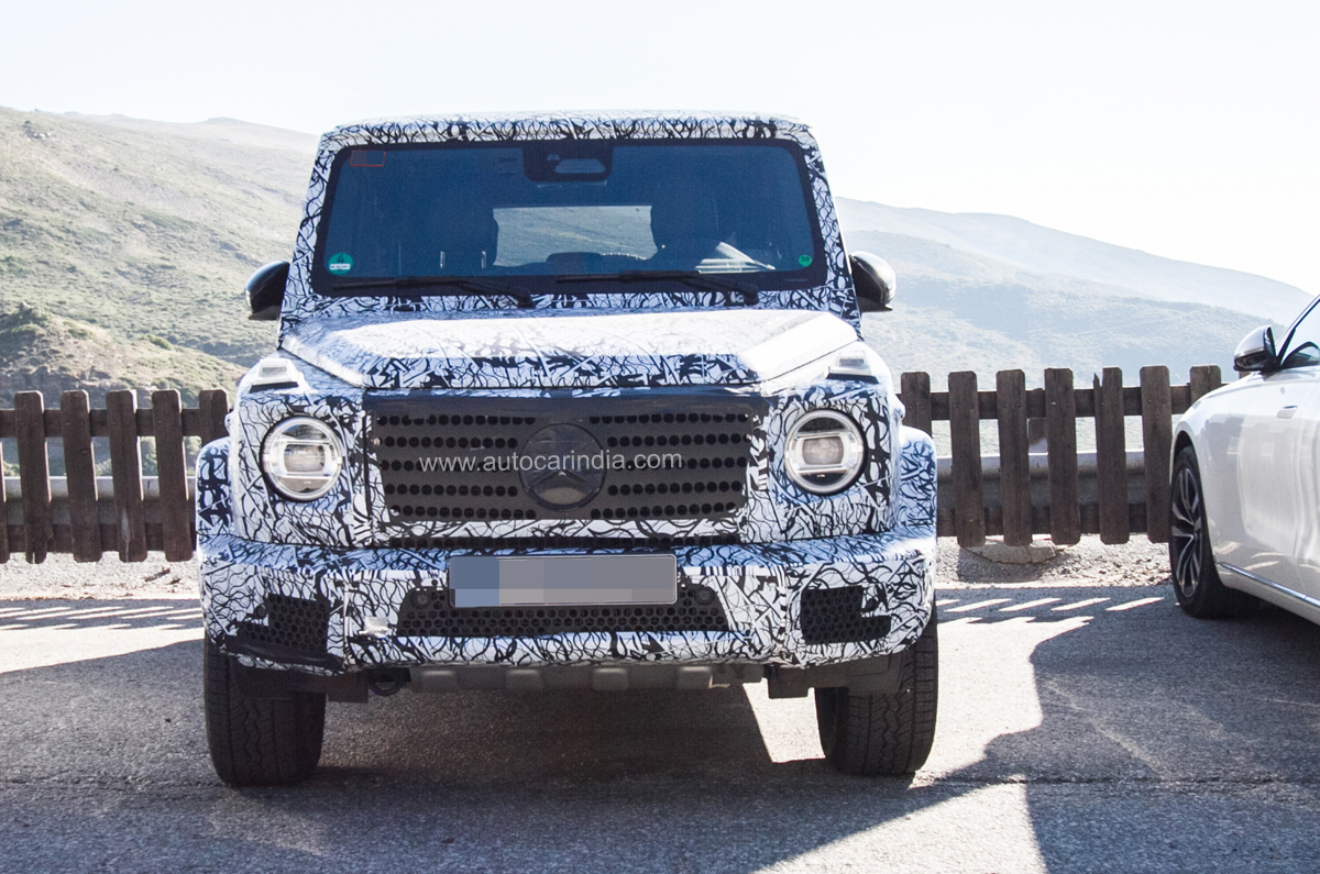 Mercedes G Wagon Price In India G Class Facelift Spied Testing Launch